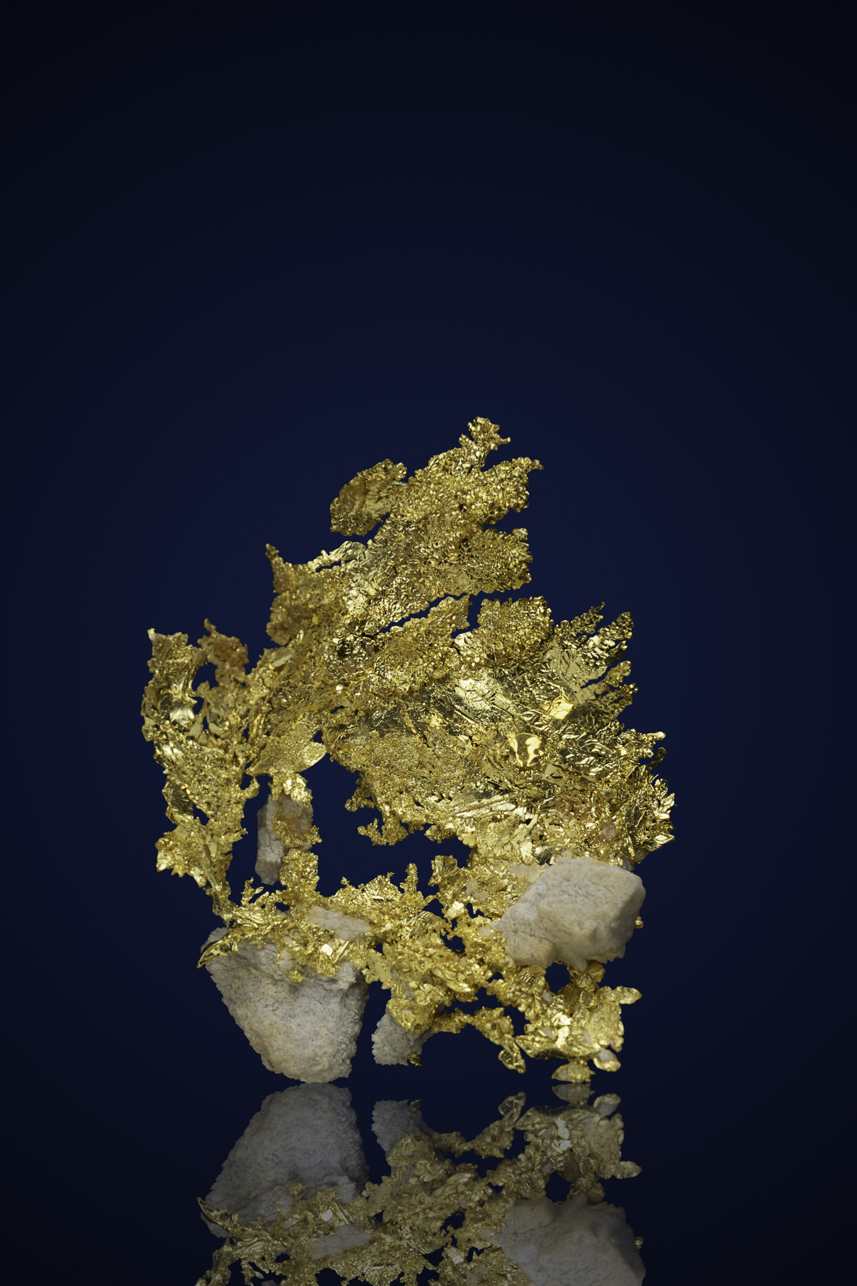 Exquisite, Intricate Natural Gold Specimen with Quartz - Eagle's Nest ...