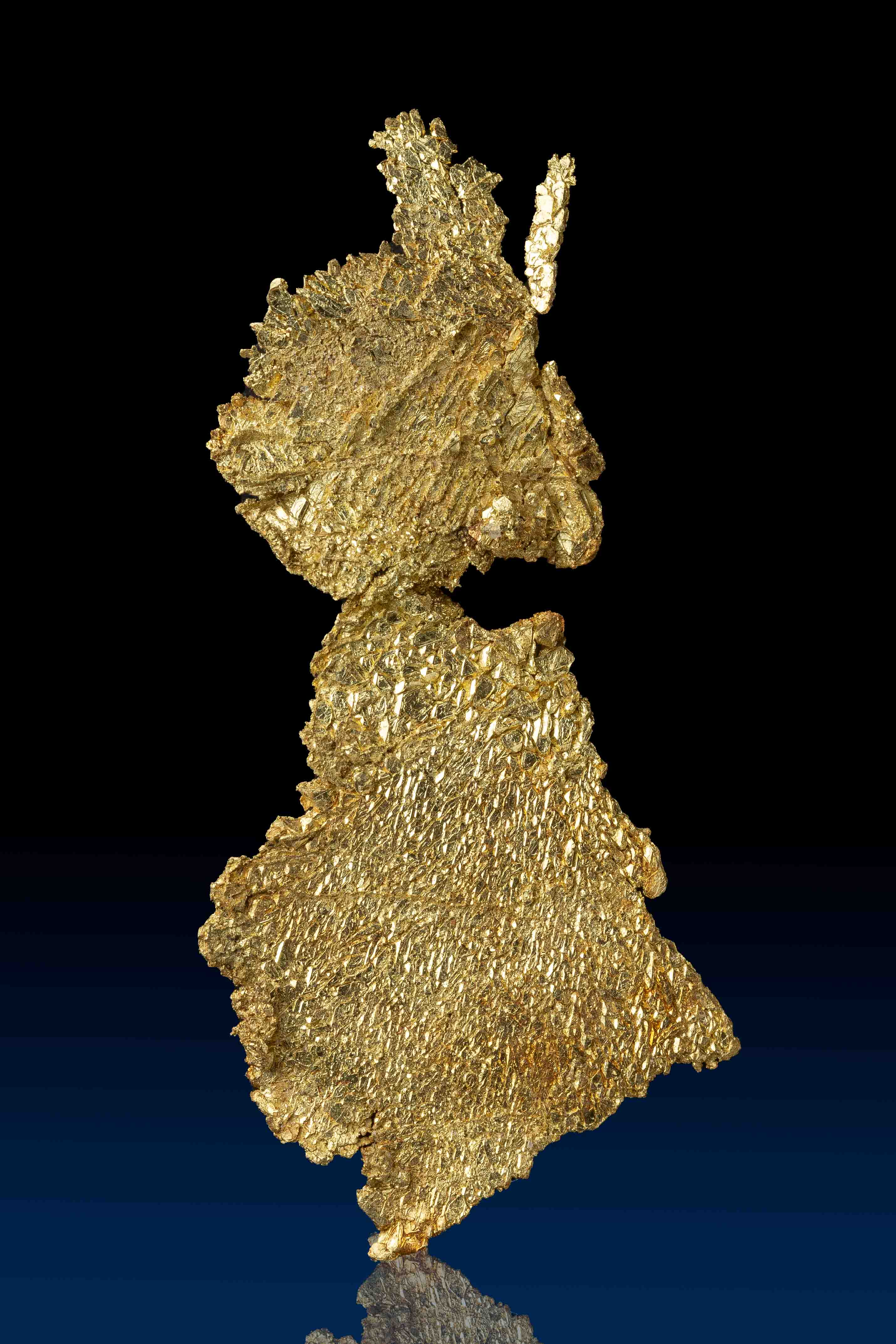Incredibly Unique Crystallized Gold Specimen - Farncomb Hill, CO - 2.10 ...