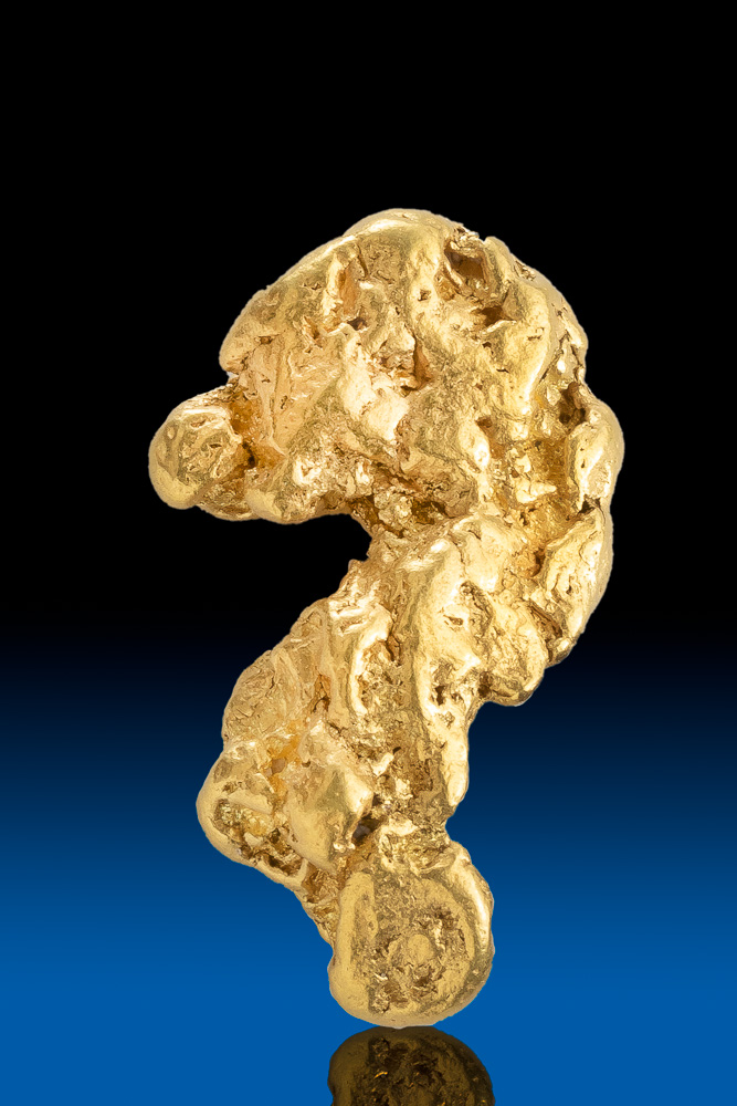 Large Curved Natural Yukon Gold Nugget - 19.52 grams - $1,559.00 ...