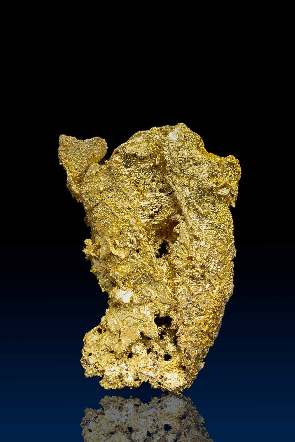 Brilliant and Faceted Natural Gold Crystal - Farncomb Hill, CO - 1.92 ...