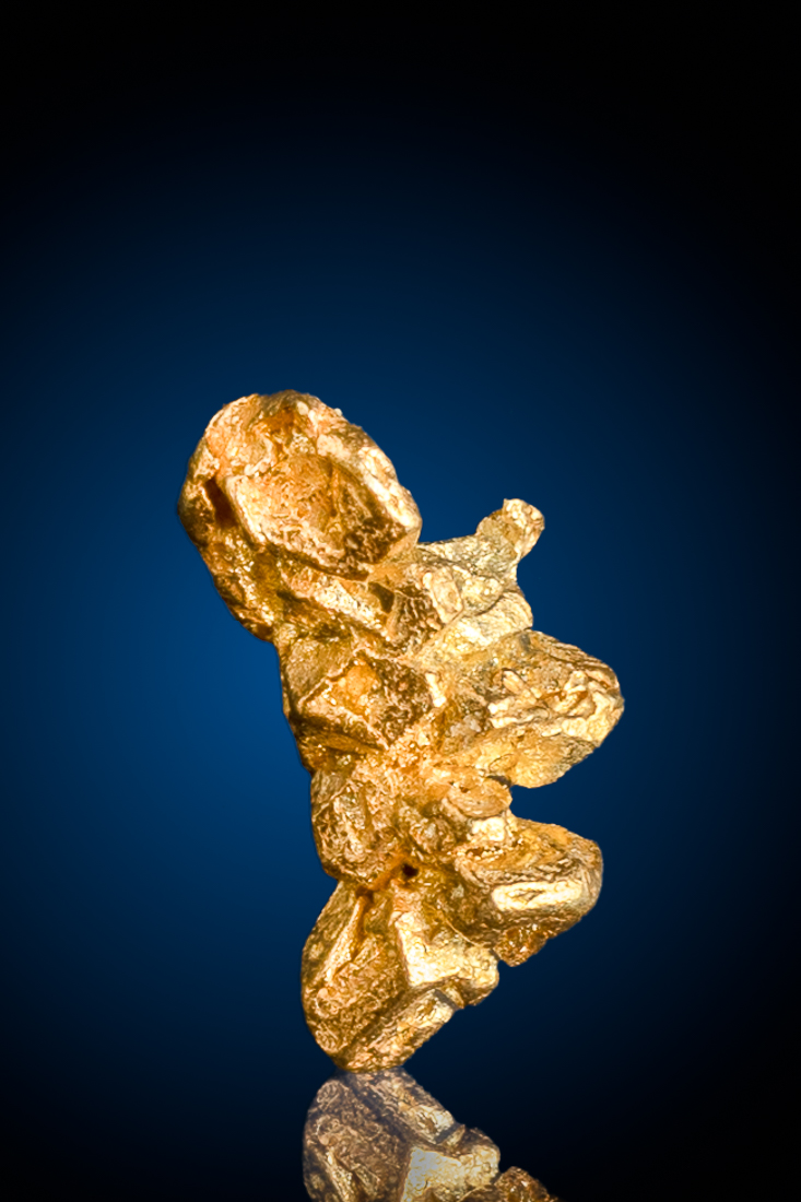 Sharp and Unusual Crystallized Gold from the Yukon - 1.64 grams [T3064 ...