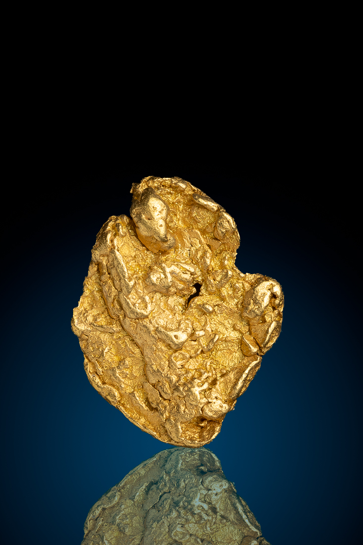 Beautiful flat Leaf Gold Nugget from Alaska [TM150] - $279.00 : Natural ...